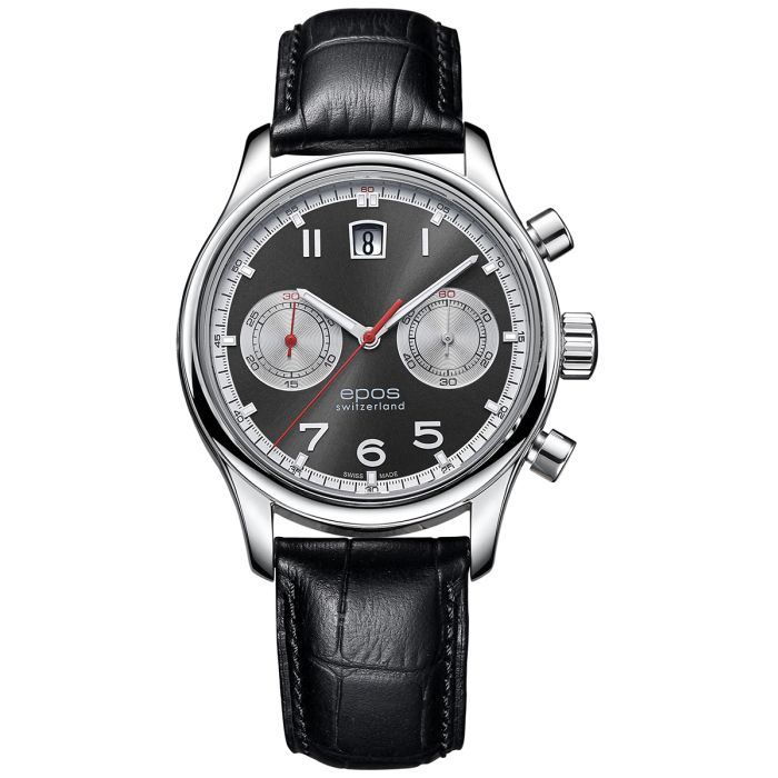 Zegarek męski EPOS Originale Automatic Chronograph 3415.868.20.34.25 ...